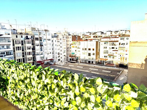 El Palacete Gran Via Con Terraza - Moncada