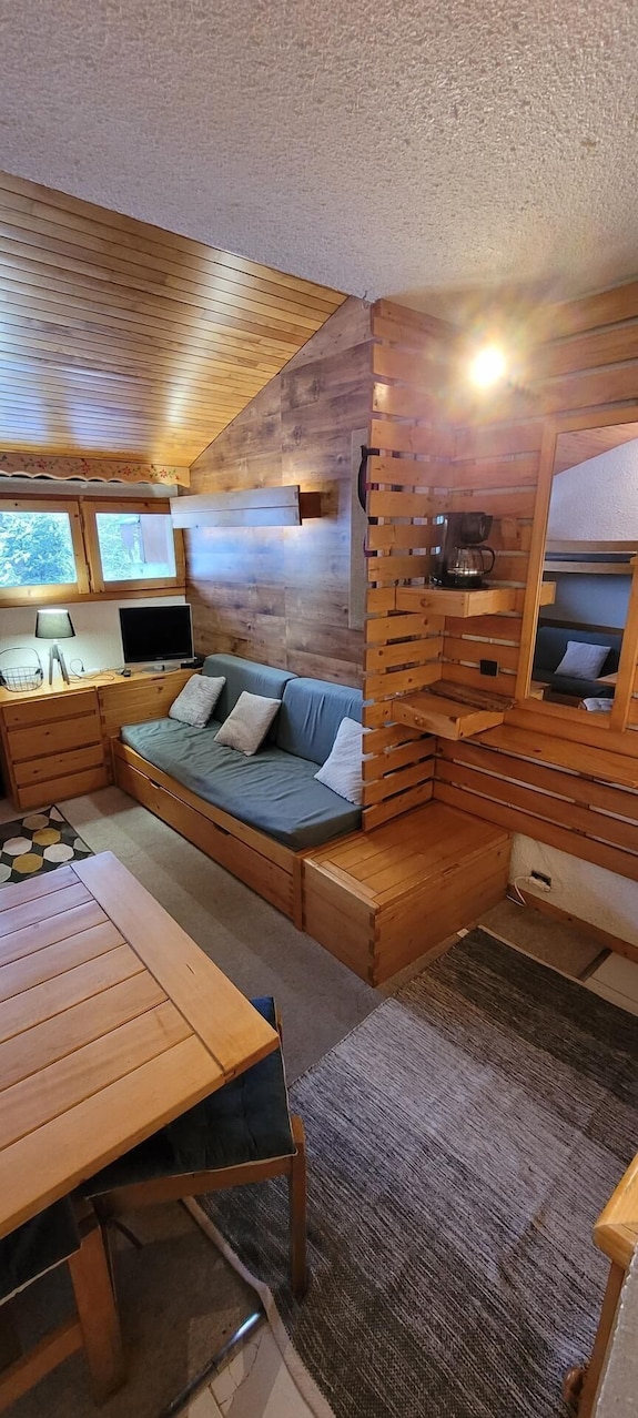 À 10m Des Pistes De Ski, 3ème éTage, Vue Pistes De Ski, 20m², La Plagne - La Plagne