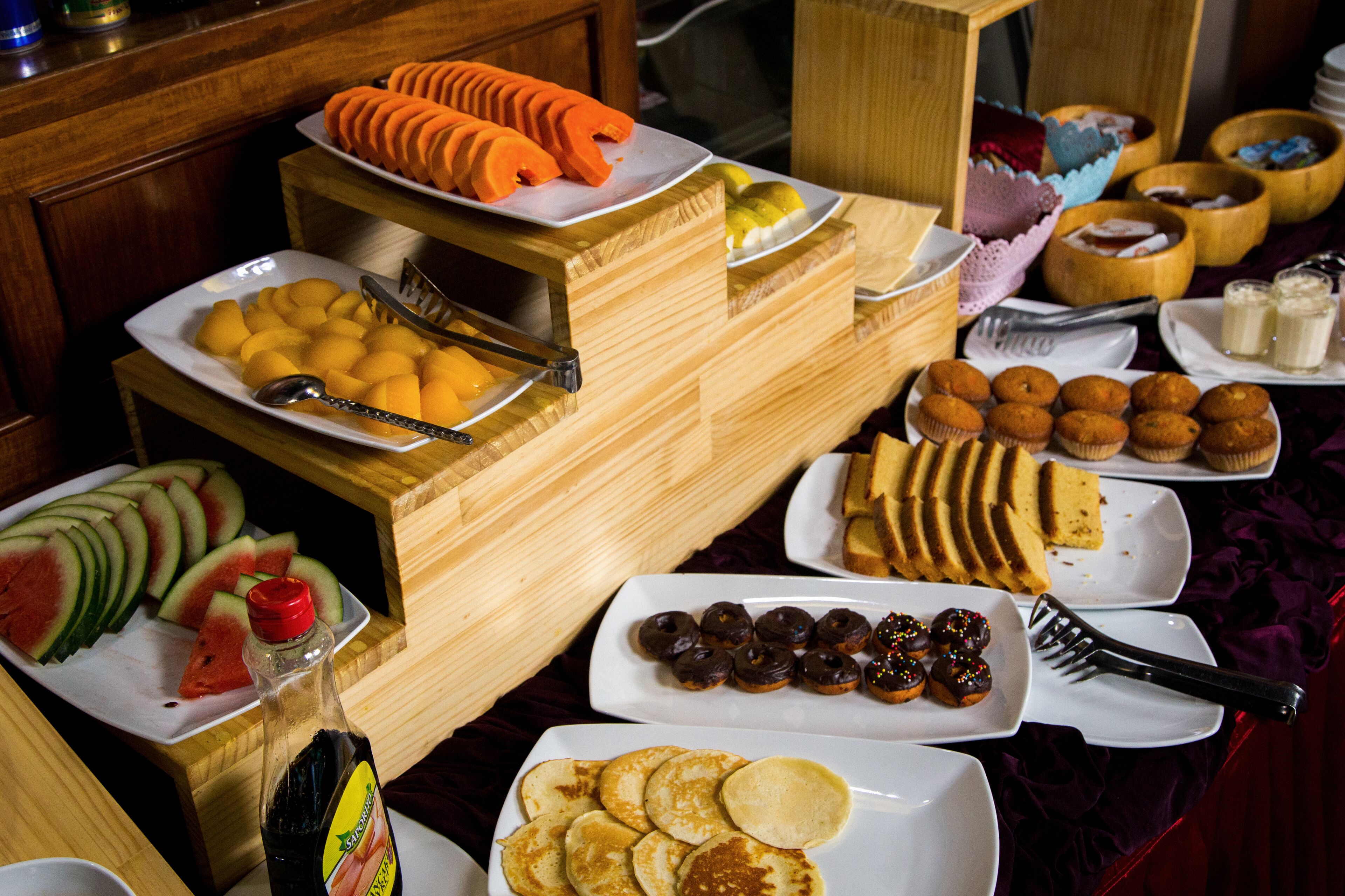 Café da manhã continental grátis todos os dias