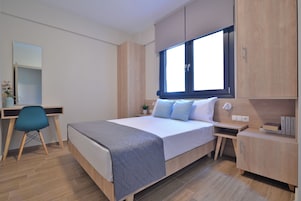 Apartamento conforto, 1 quarto | Wi-Fi de cortesia, roupa de cama