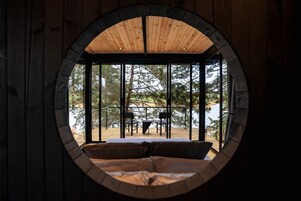 Quarto luxo | Área de estar