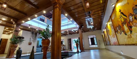 Sala de estar do lobby