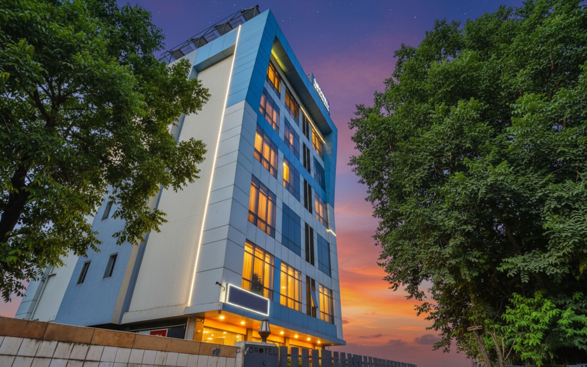 Entrada da propriedade