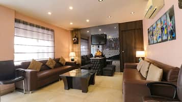 Sala de estar do lobby
