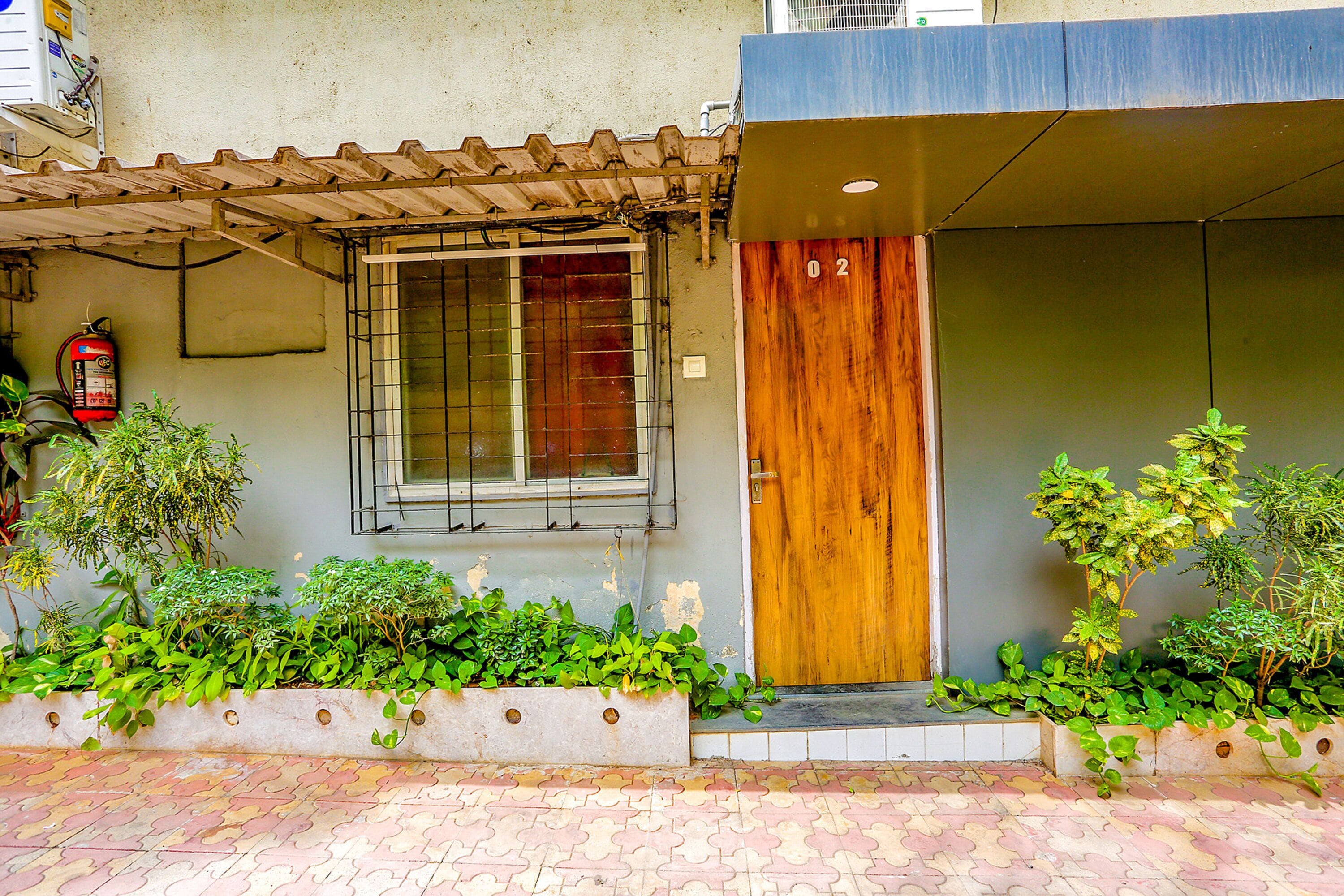 Fachada do alojamento