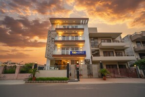 Entrada do alojamento