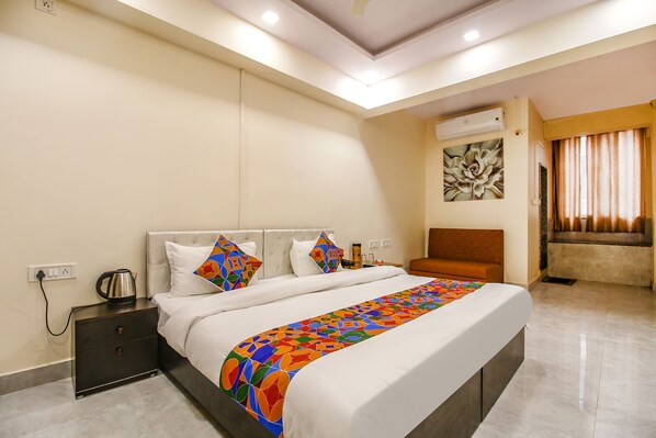 Lençóis de algodão egípcio, roupa de alta qualidade, cofre no quarto