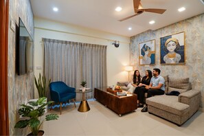 Sala de estar do lobby