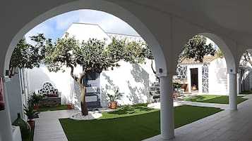Quarto Duplo Panorâmico | Terraço/pátio interior