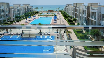 Quarto Duplo ou Twin de Luxo, vista para o mar, junto à praia | Vista do quarto