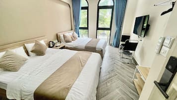 6 quartos, roupa de alta qualidade, camas de colchão Select Comfort