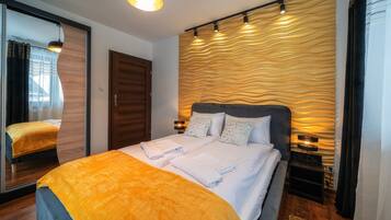 Apartamento (D7) | 1 quarto, secretária adequada para computadores portáteis