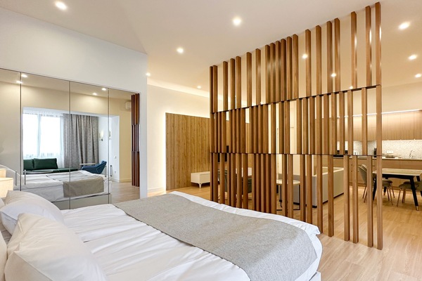 Loft | 1 quarto, cofre no quarto, com mobília individualizada, secretária