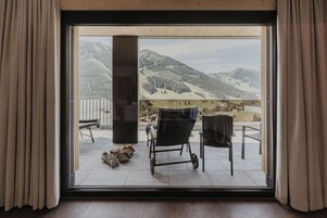 Apartamento Deluxe, pátio (Abendsonne) | Vista do quarto