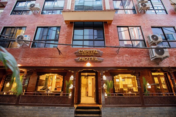 Fachada da propriedade