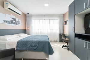 Estúdio conforto | Individualmente decorados, individualmente mobiliados