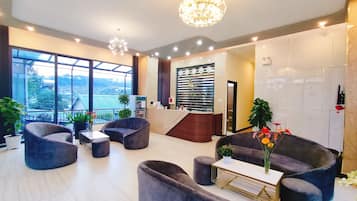Quiosque de check-in/check-out