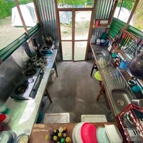 Espaço de cozinha partilhado