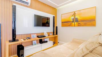 Apartamento | Sala de estar | Smart TV