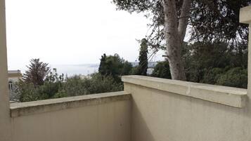 Apartamento, 1 quarto, varanda, vista para o oceano | Varanda