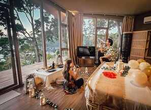 Opções para refeição para casais