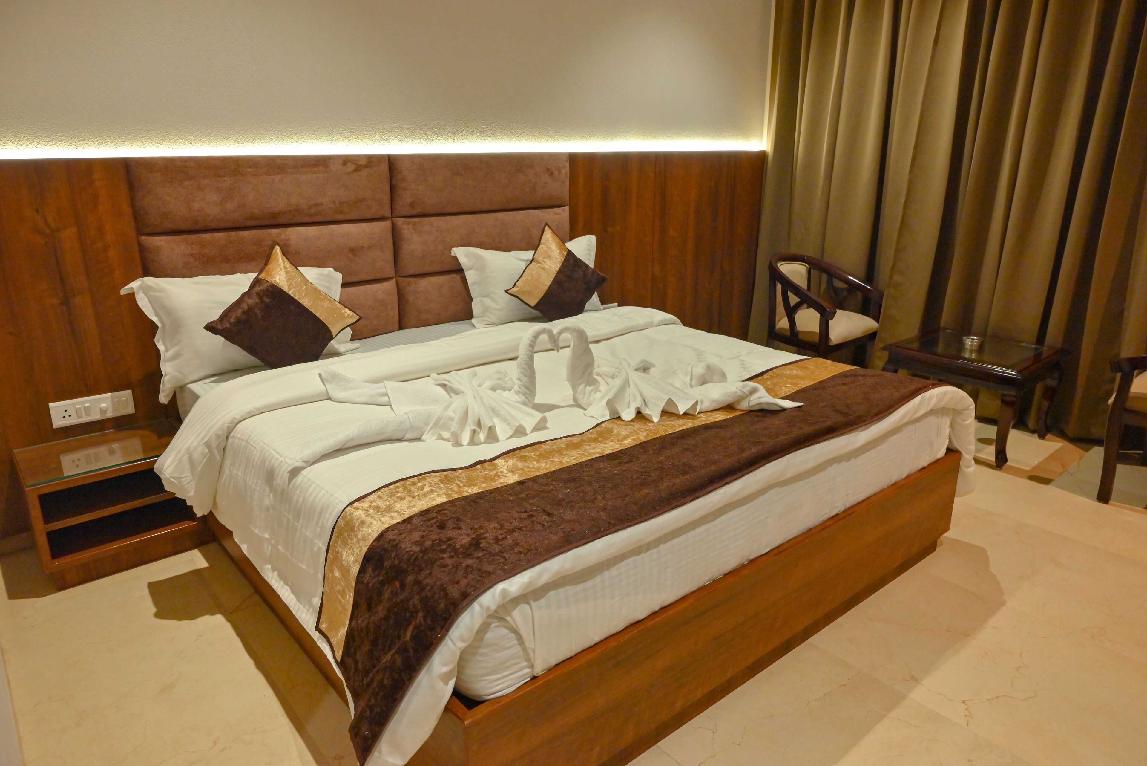 Quarto Deluxe | Quartos insonorizados, roupa de cama fornecida 