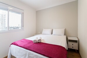 Apartamento | 2 quartos, com mobília individualizada, Wi-fi grátis 