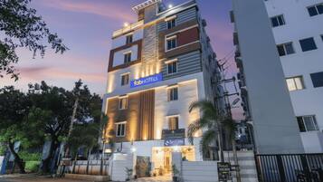 Entrada do alojamento