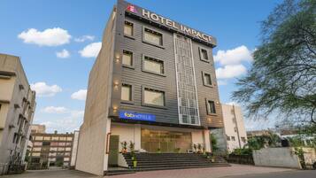 Entrada do alojamento