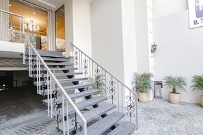 Entrada do alojamento