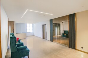 Sala de estar do lobby