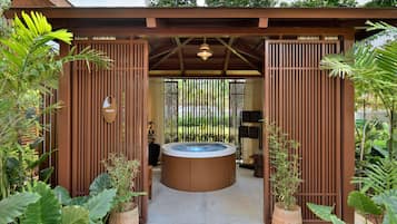 Sala(s) para tratamentos a casais, sauna, banho turco, hammam