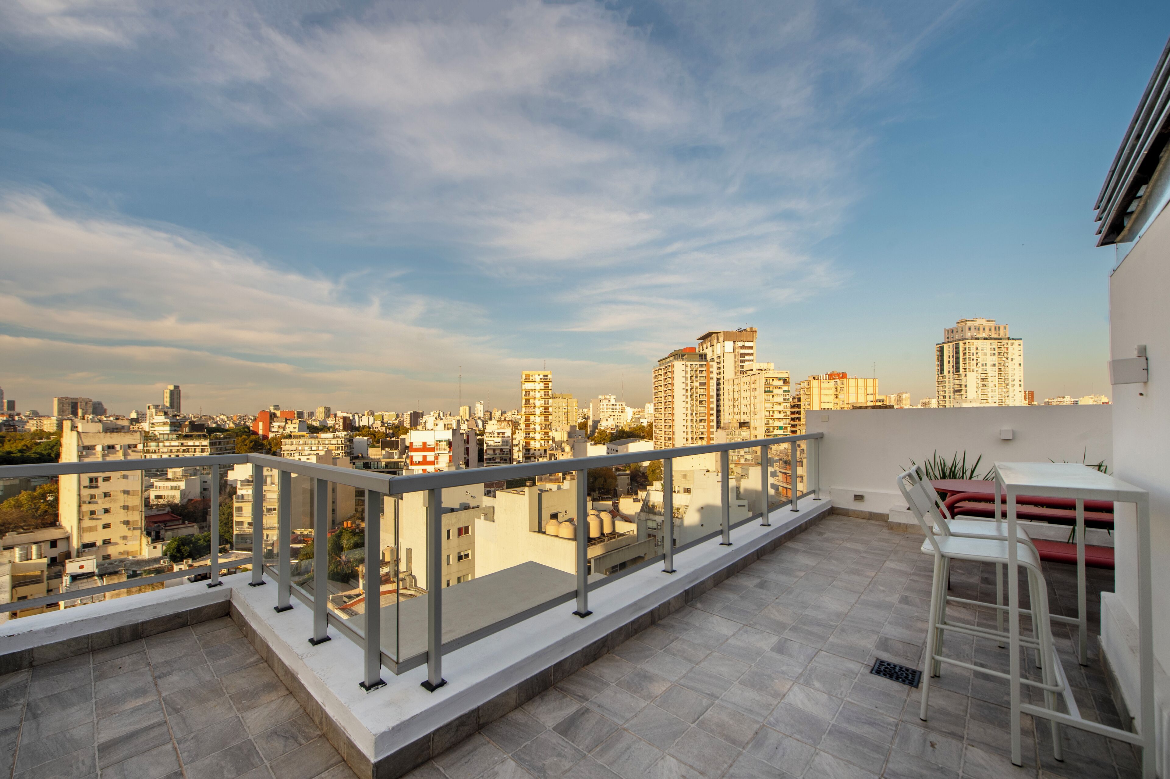 Terraço na cobertura