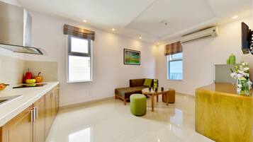 Apartamento Standard | Cozinha privada | Minifrigorífico