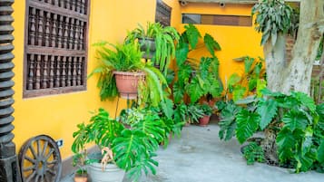 Espaço exterior para banquetes