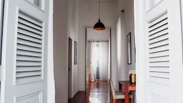 Quarto casal ou duplo, 1 cama King | Área de estar