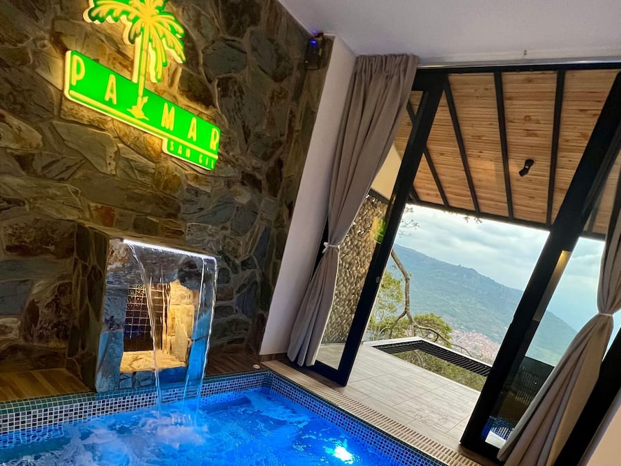 Vila premier, 1 quarto, banheira de imersão, vista para a montanha | Terraço/pátio