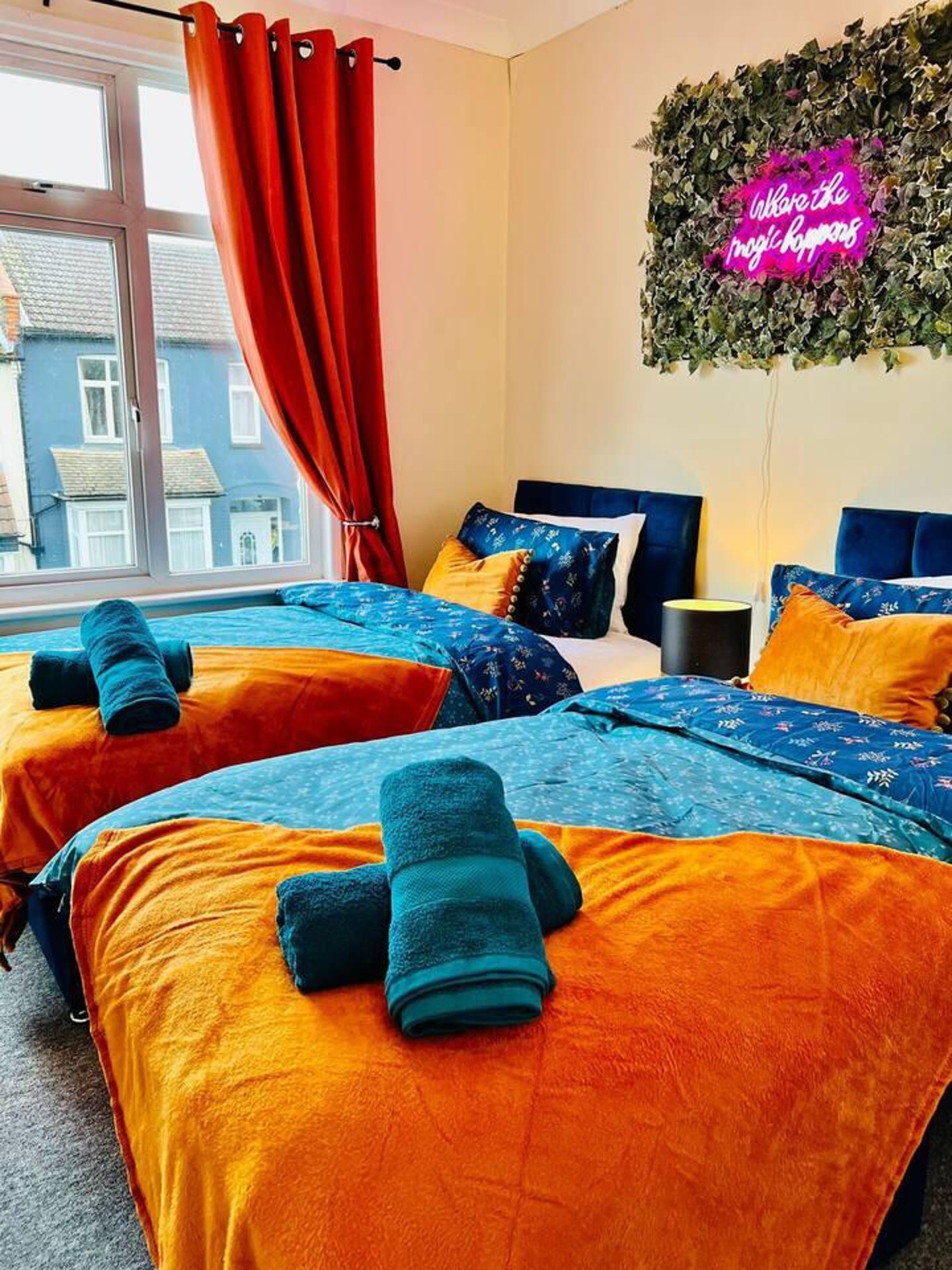 Casa | 3 quartos, quartos à prova de som, ferros/tábuas de passar roupa