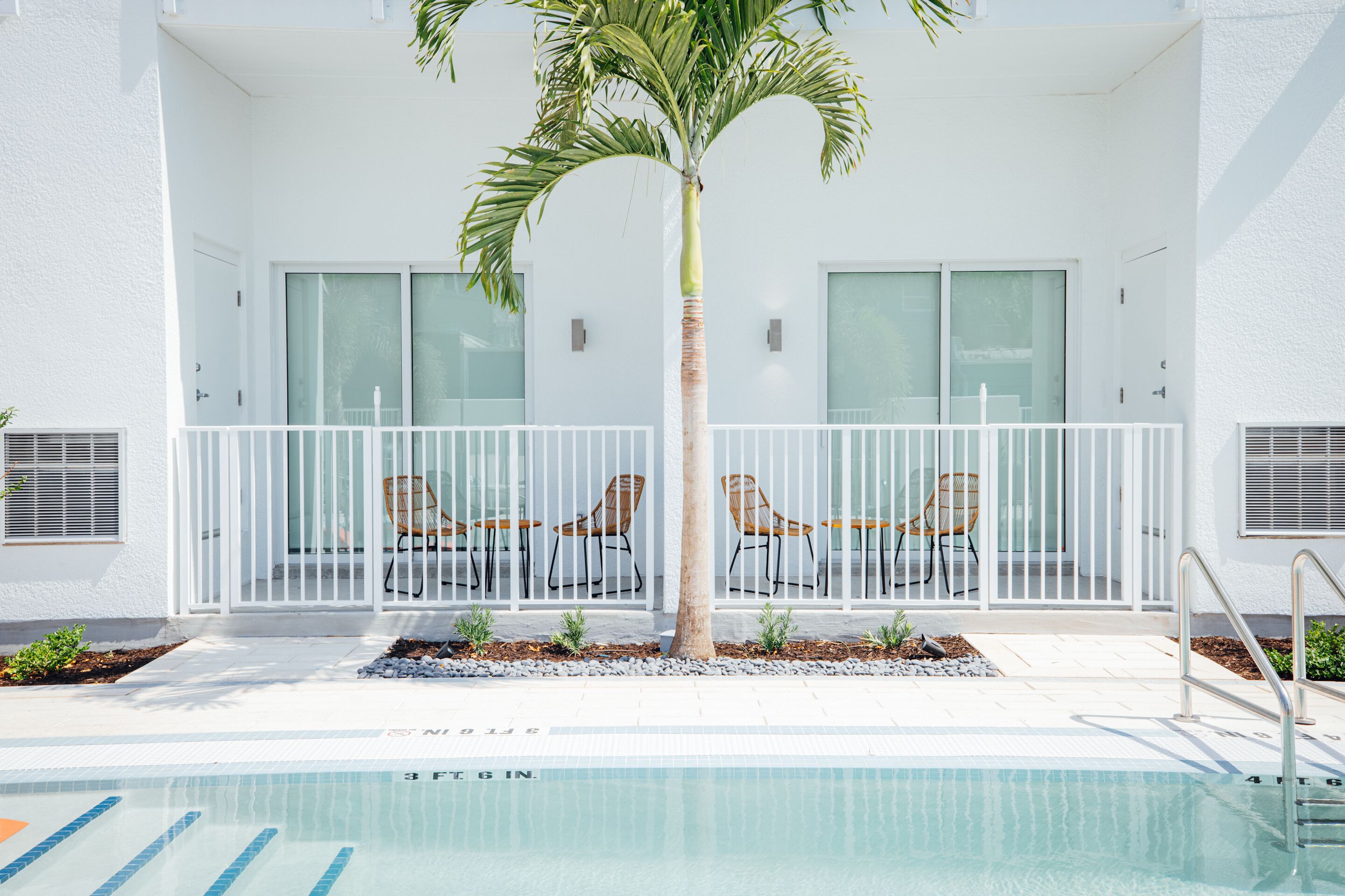 Estúdio Standard, pátio, junto à piscina | Terraço/pátio interior