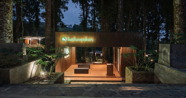 Fachada da propriedade