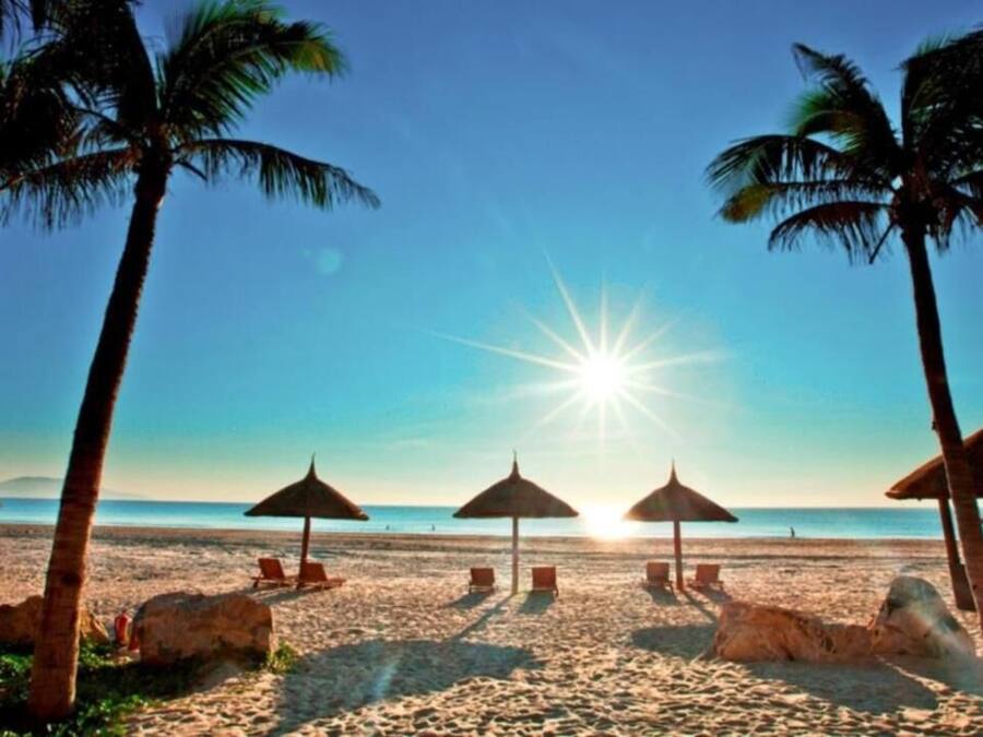 Perto da praia, praia de areia branca