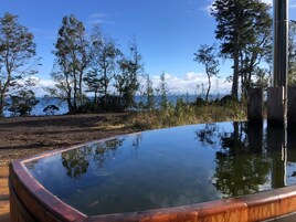 Cabaña con Hot Tub 2 | Terraço/pátio interior