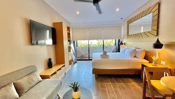 Loft superior | 1 quarto, roupas de cama antialérgicas, cofres nos quartos