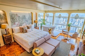 Apartamento panorâmico | Parte interna