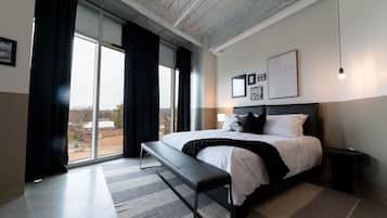 Suite, 1 cama king-size | 1 quarto, lençóis de algodão egípcio, roupa de alta qualidade