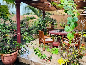 Villa, 1 quarto, fumadores, varanda | Terraço/pátio interior