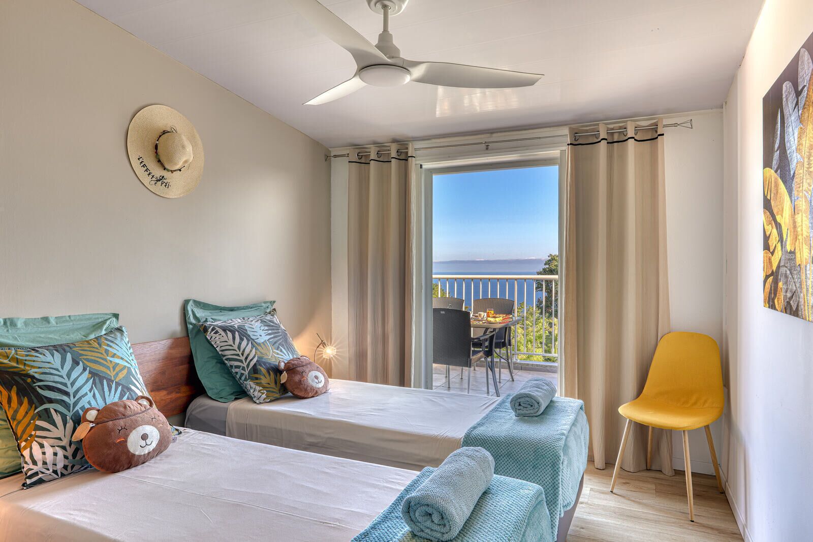 Apartment-familie-ensuite Mit Bad-meerblick - Saint-Joseph