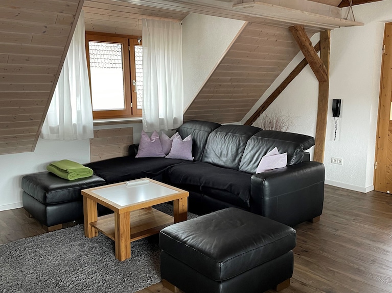 Sonniges Apartment Am Alten Binauer Schloss -Malerischer Ausblick Auf Den Neckar - Mosbach