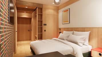 Quarto clássico | Frigobar, cofres nos quartos, escrivaninha, cortinas blackout