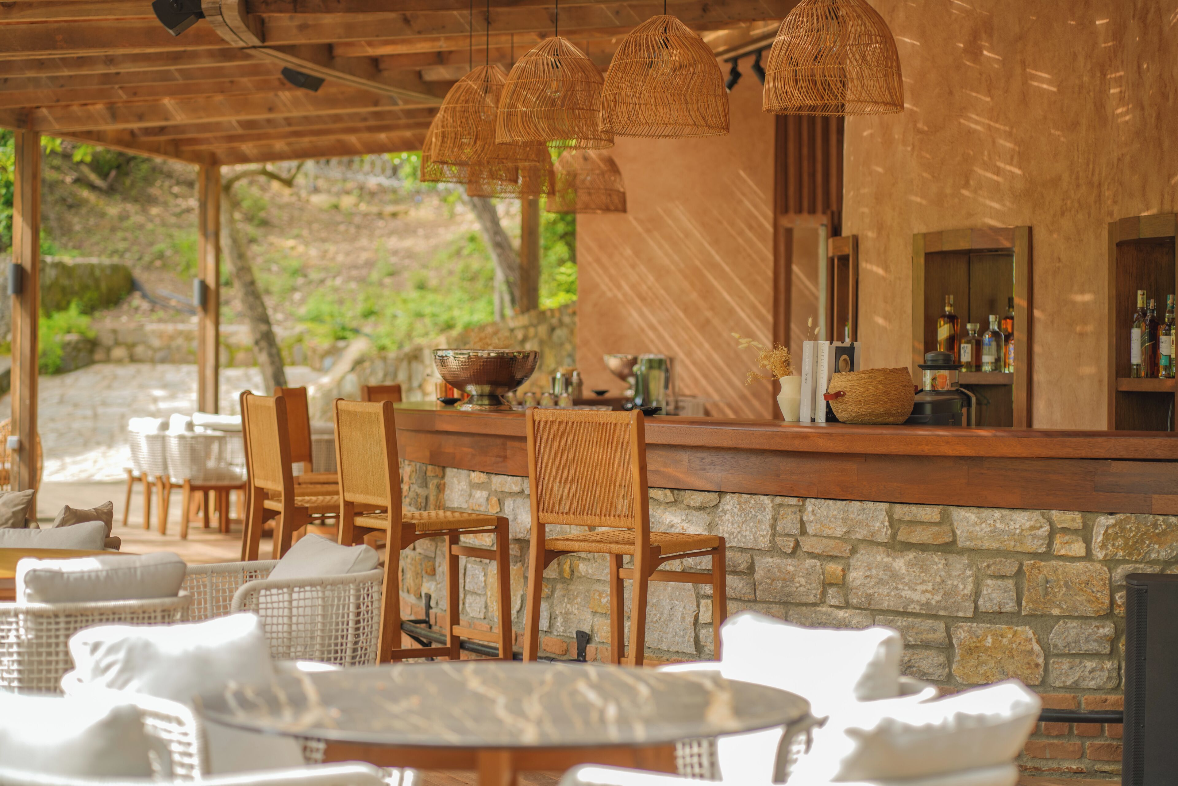 Bar junto à piscina